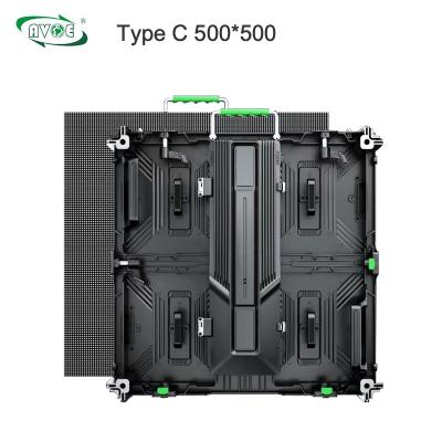 China 500x500mm 500x1000mm 4K P4.81 LEIDEN Schermtype C Binnenhuur LEIDENE Vertoning voor Overleg Te koop