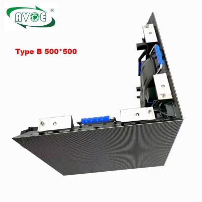 Cina Tipo schermo locativo all'aperto P3.91 3840Hz ICN2153IC 500*500mm di B LED in vendita