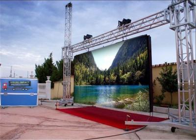 China Die-casting aluminum cabinet P3.91 Outdoor Full Color Led Display , Waterproof IP65 LED Screens For Events for sale