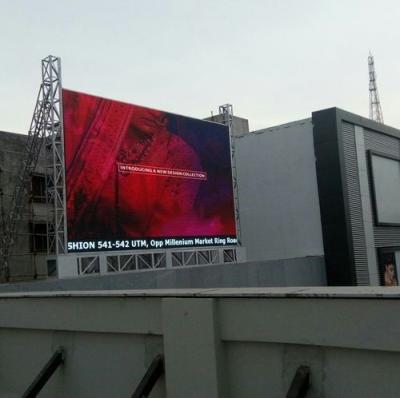 China Liga de alumínio exterior de sinais de propaganda 5500cd/m2 do diodo emissor de luz de AC240V 960*960mm à venda