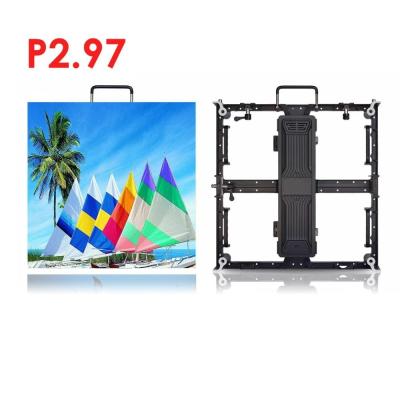China Novastar Controller Outdoor Rental LED Screen AC240V P2.976 460W/M2 for sale