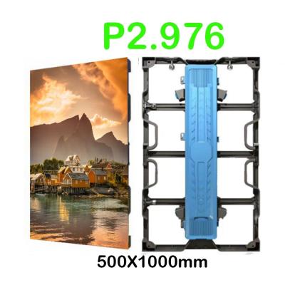 China AC100V 야외 임대 LED 디스플레이 SMD1415 P2.976 3840Hz DVI HDMI for sale
