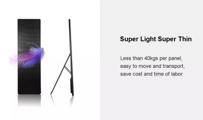 China Exposição ereta livre P2.5 1920X640mm interno do cartaz do diodo emissor de luz para exposições dos aeroportos das lojas à venda