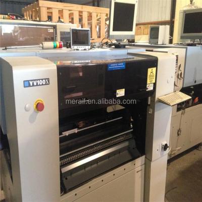 China YAMAHA chip mounter YV100X LED Pick And Place Machine With 1.2m PCB Pneumatic Feeder for sale