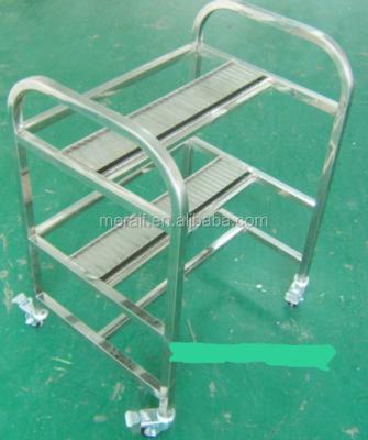 China Fuji cp4 Feeder trolley smt feeder cart Fuji feeder storage cart trolley for sale