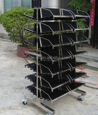 China esd smt reel storage cart hanging basket anti static PCB storage trolley antistatic workshop trolley online for sale