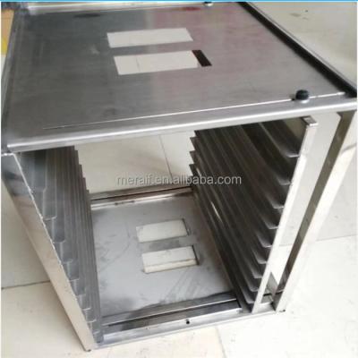 China Aluminum Plastic Anti static PCB Foldable Standing rack SMT Storage L Size Antistatic ESD Anti-static Magazine Rack for sale