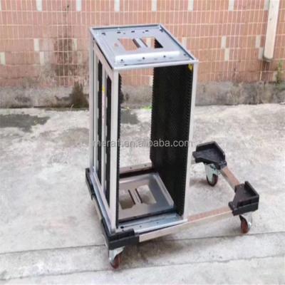 China SMT Antistatic PCB storage trolley ESD PCB Circulation Cart  ESD PCB Trolley Te koop