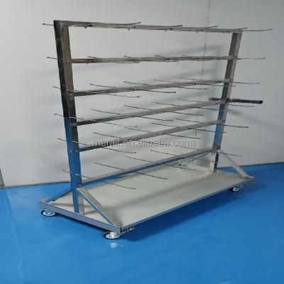 China Factory wholesale SMT antistatic trolley ESD smt reel storage cart SMT component trolley cart for sale