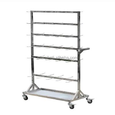 China Factory wholesale SMT antistatic trolley ESD smt reel storage cart SMT component trolley cart for sale