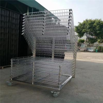 China Revestimento arquivando de Chrome da cremalheira do PWB ESD de SMT SMD do aço carbono à venda