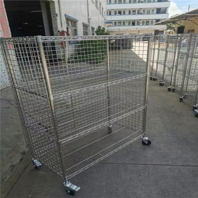 China Revestimento arquivando de Chrome da cremalheira do PWB ESD de SMT SMD do aço carbono à venda