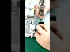 Estação de ligação automática com máquina de soldadura por microinterruptor