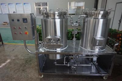China Small beer equipment 100L mini pilot brewing system for sale