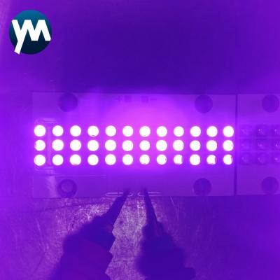 Lampada UV LED 100W per stampa PCB, modulo LED, luce 3535 3W, perline lampada con lente in quarzo