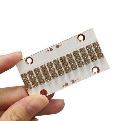 Produttore di moduli a LED UV da 100W PCB chip a LED UV a quarzo adesivo per stampante UV 365nm 395nm