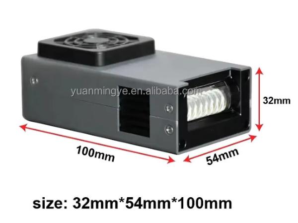 70W UV LED 365nm Lampada 385nm 395nm 405nm Flascia per raffreddamento dell'aria Ispezione della vernice dell'auto