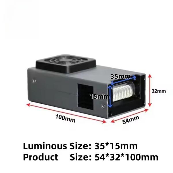 70W UV LED Light 385nm 395nm 405nm Aria di raffreddamento per sistema di verniciatura adesiva resina