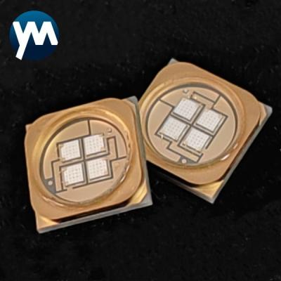 China 180° Uv Quartz Flat Lens Chip Beads 6565 10w 365nm 385nm 395nm Uv Led Curing Bulbs for sale