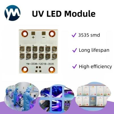 China 36W 405nm UV Led Module 3D Printer with Copper Plate for Uv Led Chip Uv Printer Lamp for sale