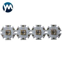 China UV LED SMD Chip 6565 10W 20mm Hexagonal Plate LED Flashlight Module for sale