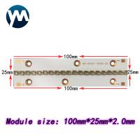 China Linear Light Source Curing 60W UV LED Module , High Power LED Module 365nm for sale
