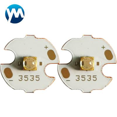 Chip UV di rame 16mm del piatto 3W LED per il trattamento del modulo 365nm 395nm