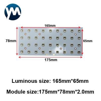 China UV Light Module 360W 3D printing curing module 395nm uv led quartz lens for sale