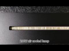200W 365nm tragbare UV-Härtemaschine Luftgekühlt für Offsetdruck