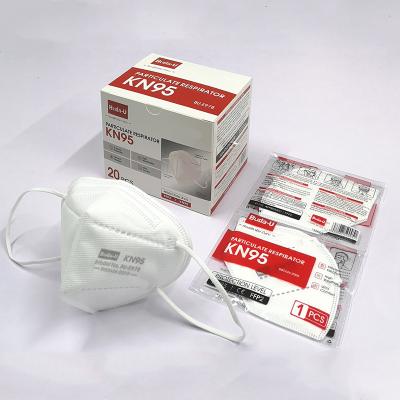 Cina Maschere di protezione comode del respiratore BU-E978 KN95 20pcs approvato dalla FDA in vendita