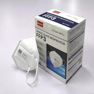China 99% Min Filtration Efficiency FFP3 die Half Goedgekeurd Maskerce NB0370 filtreren Te koop