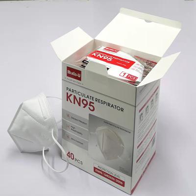 Cina FDA u.c.e. ha elencato 5 il respiratore polverizzato 40pcs di strato KN95 in vendita