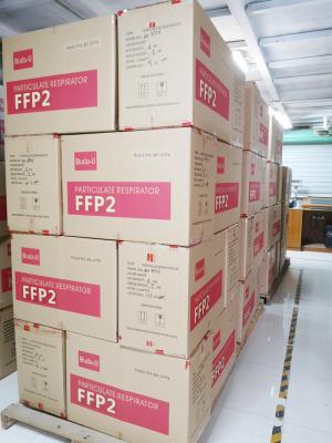 Cina En 149:2001+A1: Respiratore polverizzato volta 2009 FFP2 con cinque strati in vendita