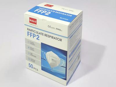 Cina BU-E960 adulto FFP2 che filtra la mezza maschera di protezione cinque strati con il CE 0370 di alta efficienza in vendita