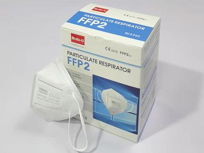 Cina Anti resistenza bassa della maschera protettiva di strato FFP2 dello smog PM2.5 cinque respirabile in vendita