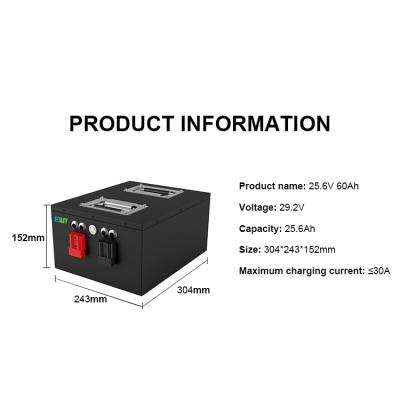 Китай Встроенная многозащитная батарея BMS AVG LITHIUM IRON PHOSPHATE BATTERY RS485 25,6V 60AH LITHIUM BATTERY PACK продается