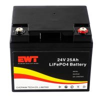 China 24V  Lifeo4 Rechargeable Battery for sale
