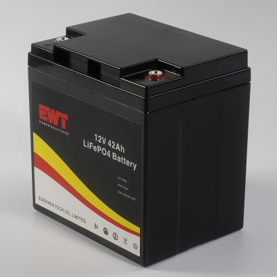 China 14.6V 12V 42Ah Lithium-Eisen-Phosphat-Batteriepaket mit BMS-Ausladeströmung zu verkaufen