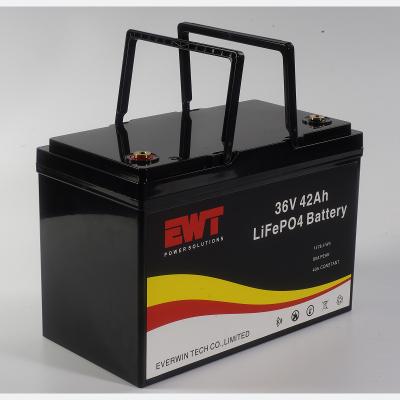 China Golf Car Lifepo4 Bateria Elétrica 36V 42AH Para Fornecimento de Energia for sale