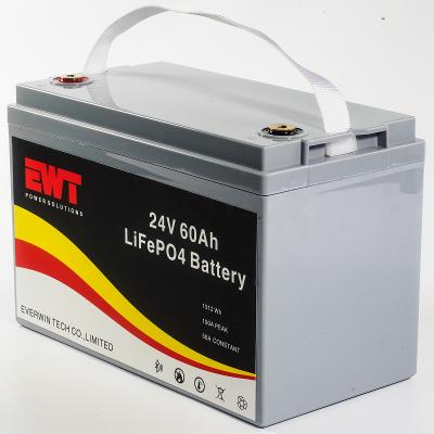 中国 EWT 24V 60AH Lifepo4 バッテリー パック 電動バイク パック 販売のため