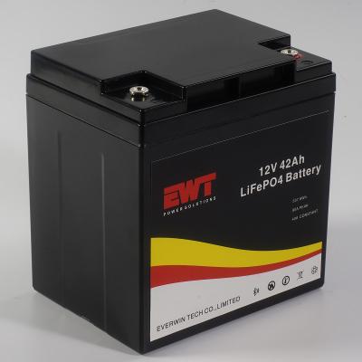 China EWT Lifepo4 12V 42AH Battery Pack High Safety and Long Cycle Life for Home Energy Storage System for sale