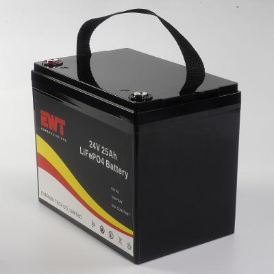 China 640Wh Out Power 24V Lithium Iron Phosphate Battery with 3C Discharging Rate and Lifepo4 for sale