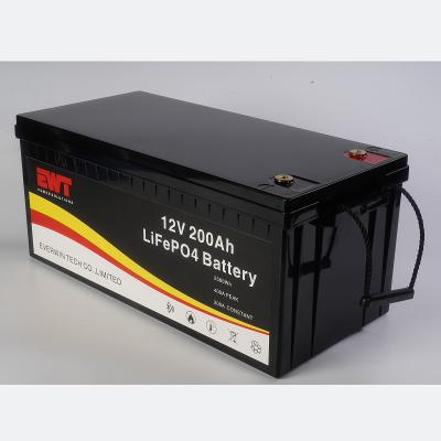 China Bateria de lítio com componentes LiFePO4 para armazenamento de energia do transporte marítimo e aéreo para sistema solar de 12 V à venda