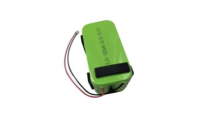 China NI-CD Nickel-cadmiumbatterie met 9,6V 1800MAH capaciteit en 0,5A maximale laadstroom Chemie met giftige stoffen Te koop