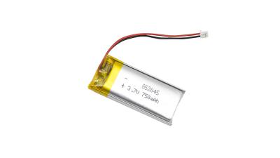 China 852045 3.7V 750mAh LiPo Accu -20°C tot 60°C Te koop