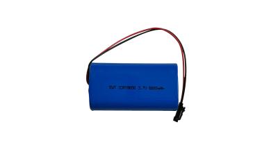 China ICR18650 3.7V 6000mAh Lithium Ion Battery Pack with Safety Protection for sale