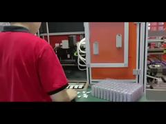 Silver Foil And Transperant Pvc LP452050 3.7V 400MAH 50 Mm Red Wire Polymer Li-ion Rechargeable Cell Sample Acceptance