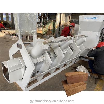 China Máquina de seda abierta de coco para el colchón marrón extractor de fibra de coco en el cortador de granjas en venta