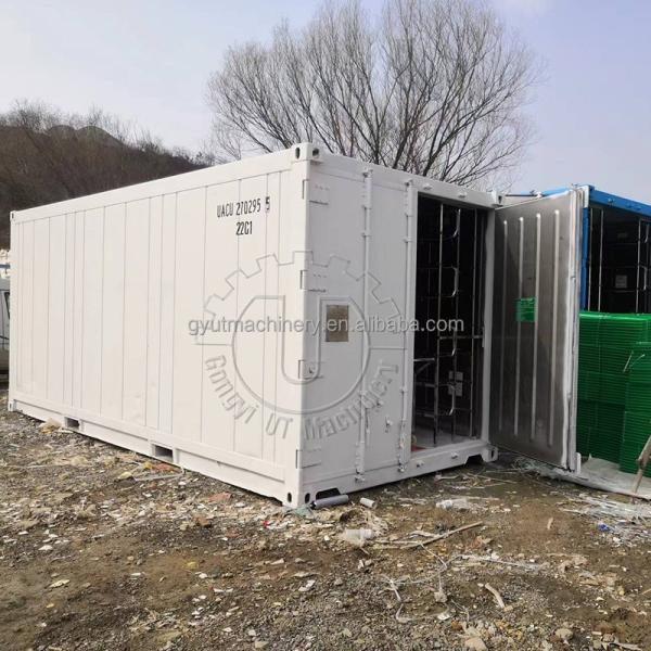 Quality Indoor Forage Grass Fodder Growing Cabinet Automatic Alfalfa Hydroponic for sale