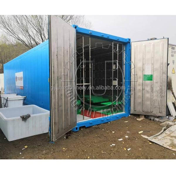 Quality Indoor Forage Grass Fodder Growing Cabinet Automatic Alfalfa Hydroponic for sale